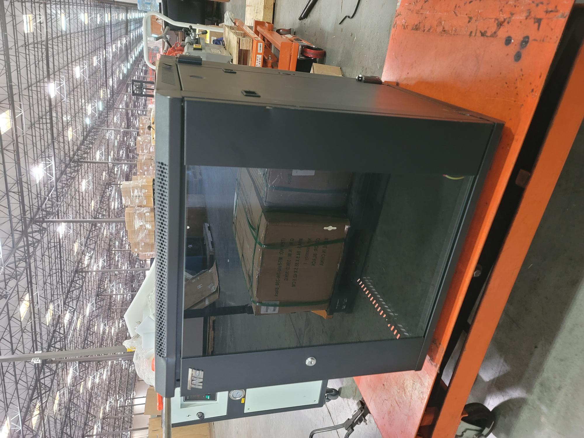 12U Double Section Wall Mounted Server Network Enclosure Rack 23.6 ...