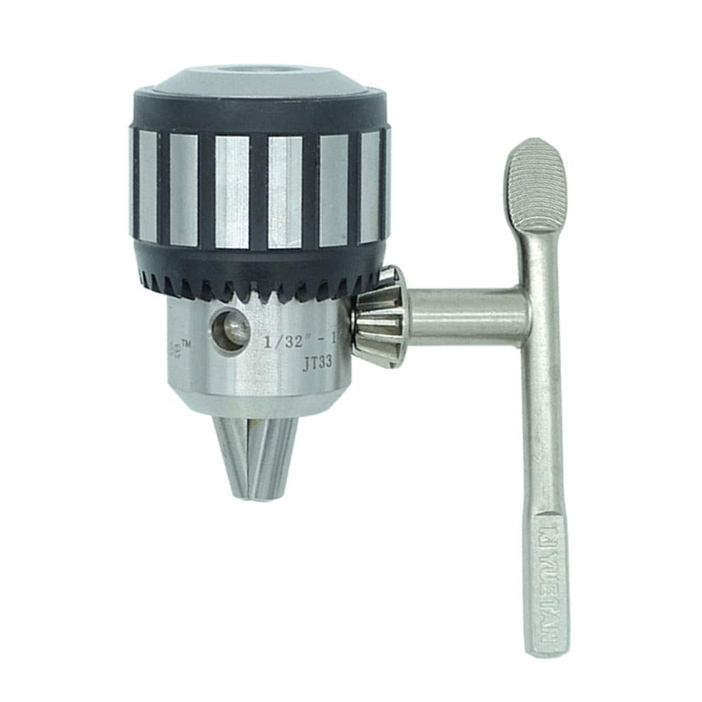 JT33 Taper Mounted Drill Chuck Keyed 1 32 1 2 Capacity
